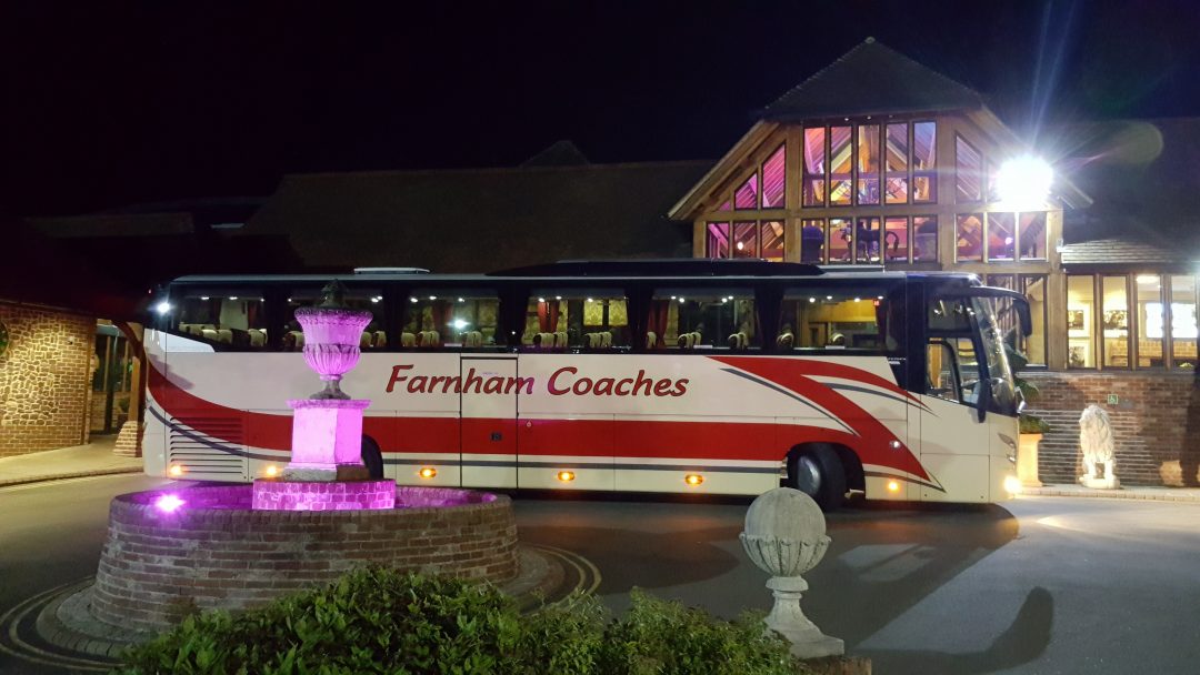 About Farnham Coaches for hire in Surrey & Hampshire